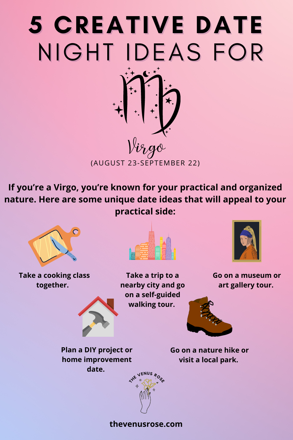 60 Creative Date Night Ideas, According To the Zodiac - The Venus Rose